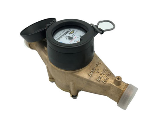 M&E 5/8x3/4 Multi Jet Water Meter